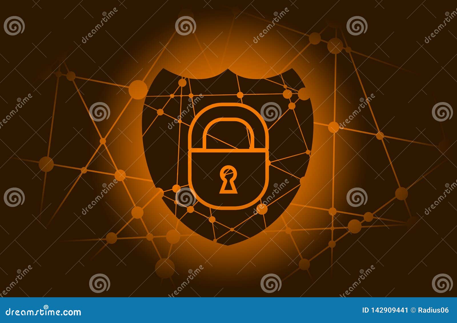 Security and Safety Concept. Stock Vector - Illustration of internet ...