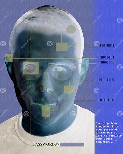 Security Scan stock illustration. Illustration of electronics - 985037