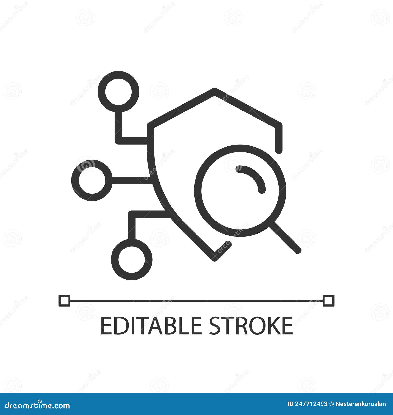 Security Scan Pixel Perfect Linear Icon Stock Vector - Illustration of ... Security Scan Pixel Perfect Linear Icon Stock Vector - Illustration of ...