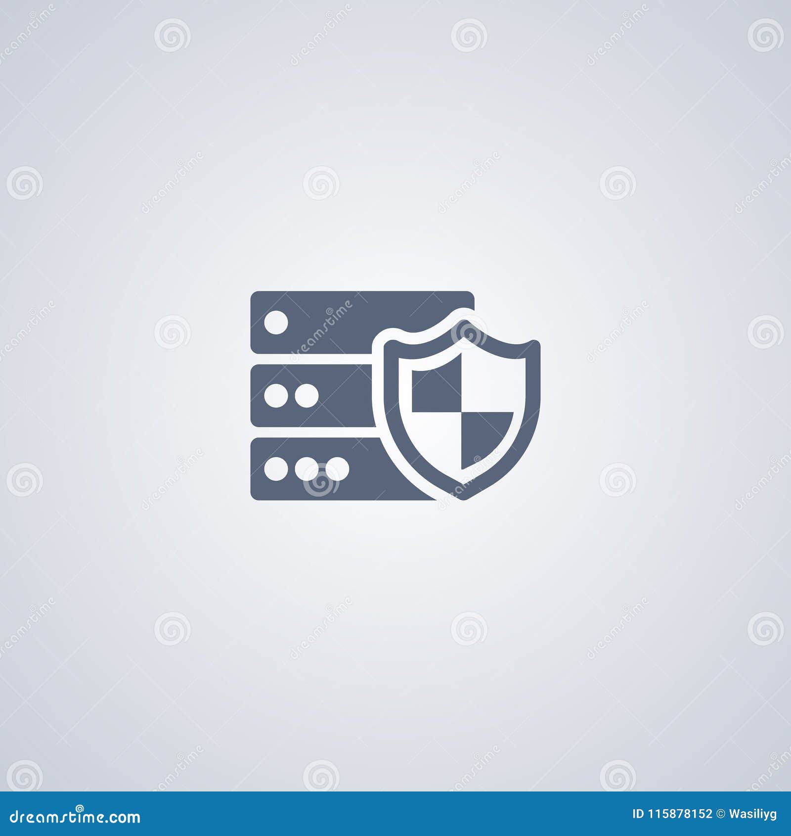 Security, Server Protection, Vector Best Flat Icon Stock Vector ...