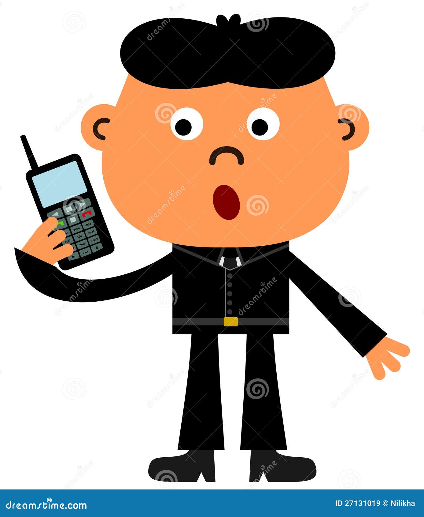 Security service stock illustration. Illustration of service - 27131019