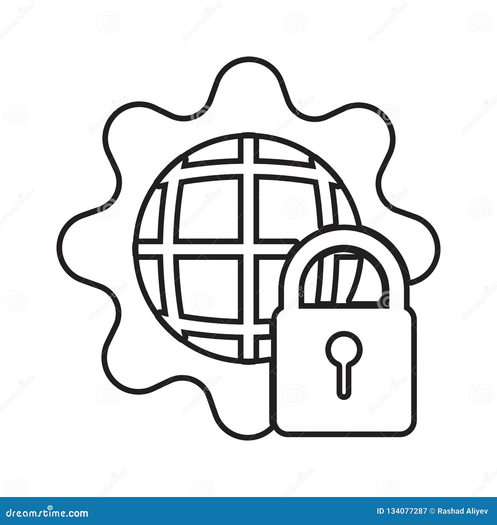 Security Setting Icon. Element Of Cyber Security For Mobile Concept And ... Security Setting Icon. Element Of Cyber Security For Mobile Concept And ...