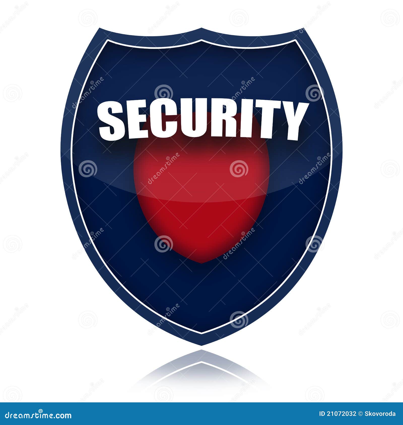 Security shield stock illustration. Illustration of guard - 21072032
