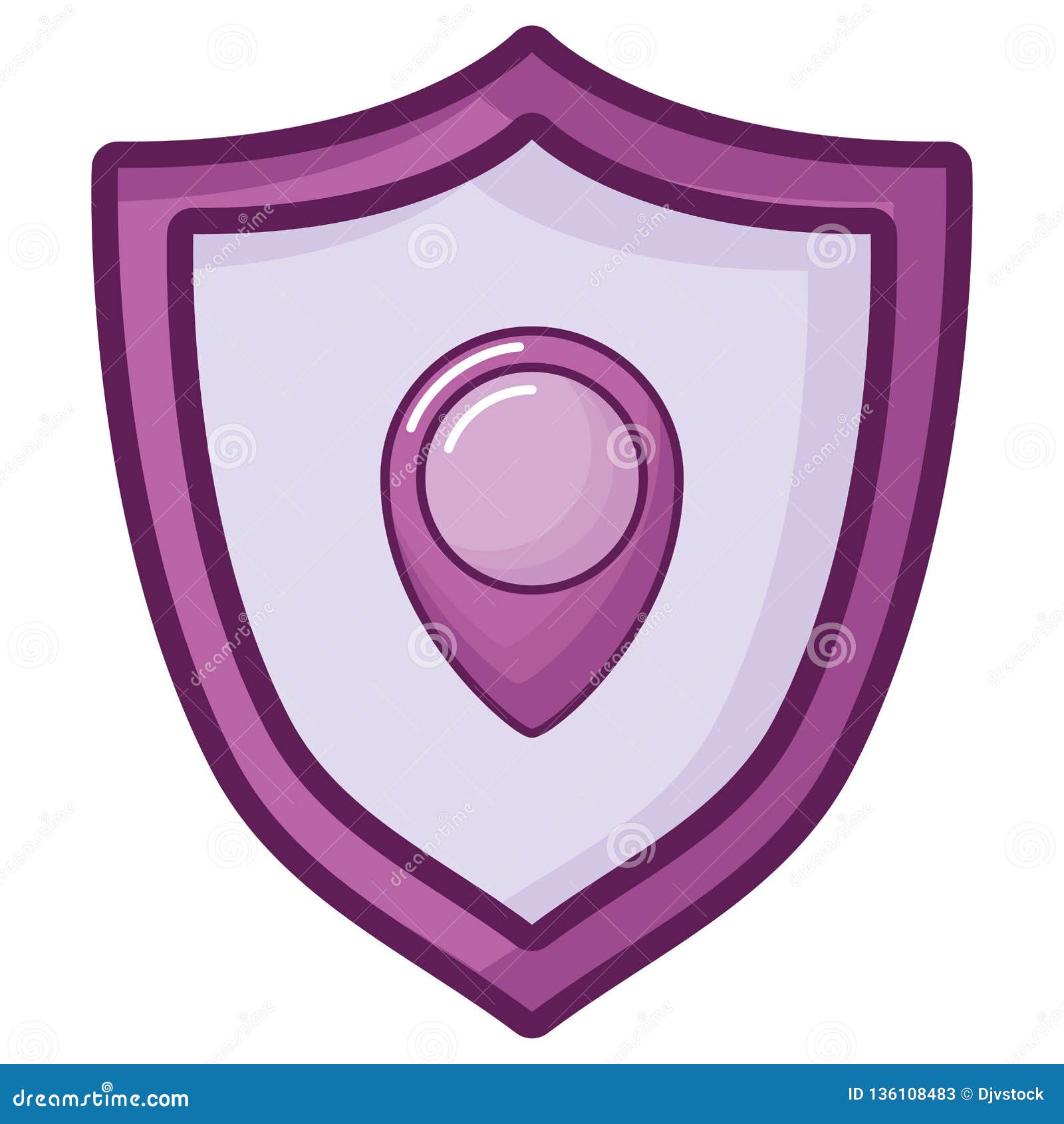 Security shield design stock vector. Illustration of banner - 136108483