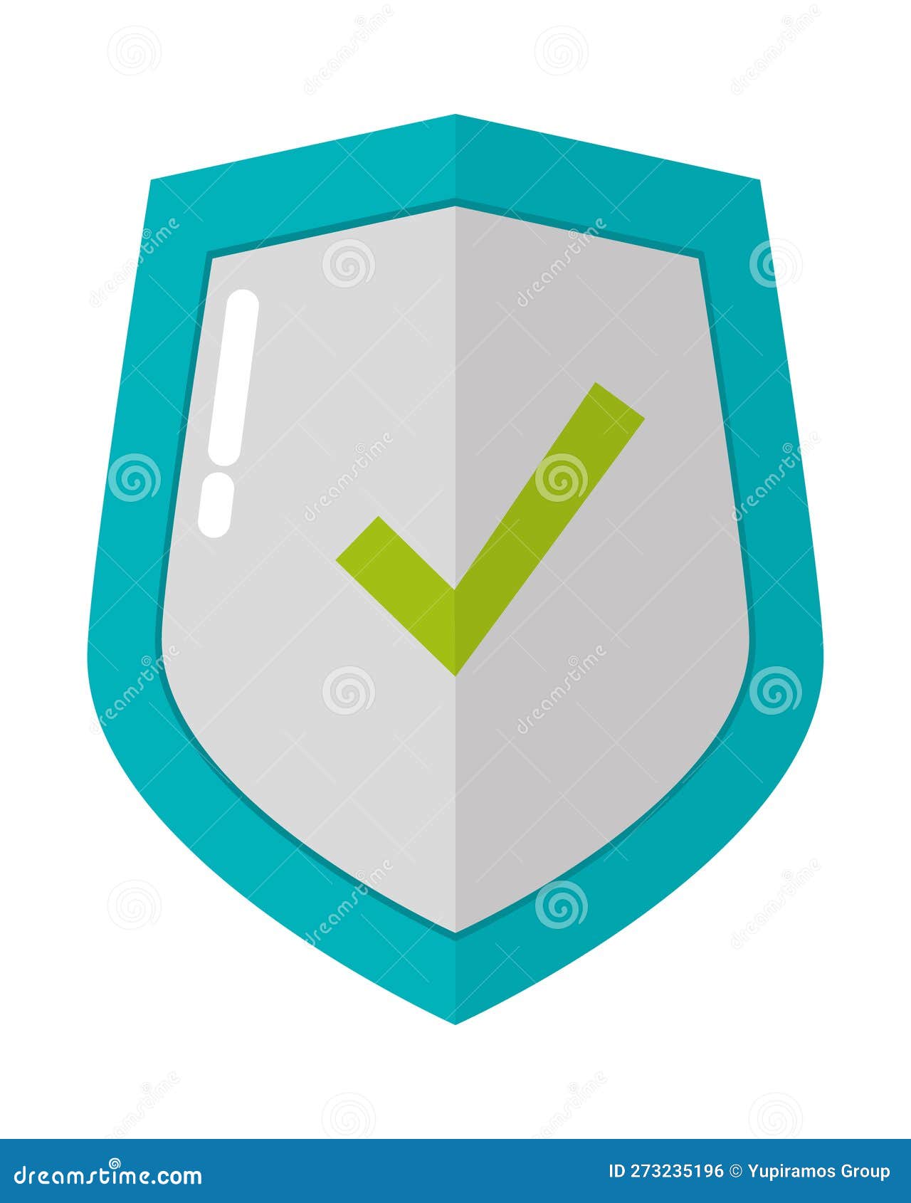 Security shield icon stock vector. Illustration of insignia - 273235196