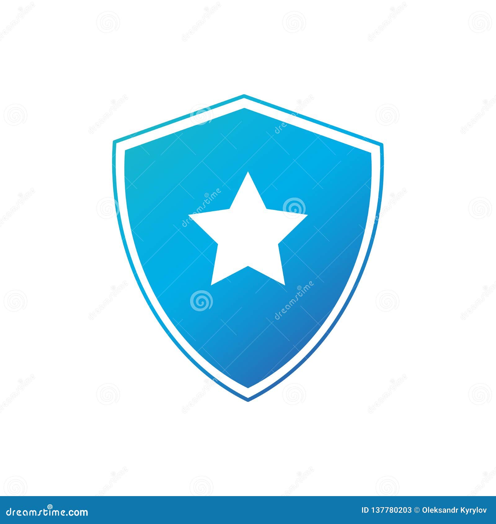 Security Shield with Star Icon, Superhero Logo Template. Shield with ... Security Shield with Star Icon, Superhero Logo Template. Shield with ...
