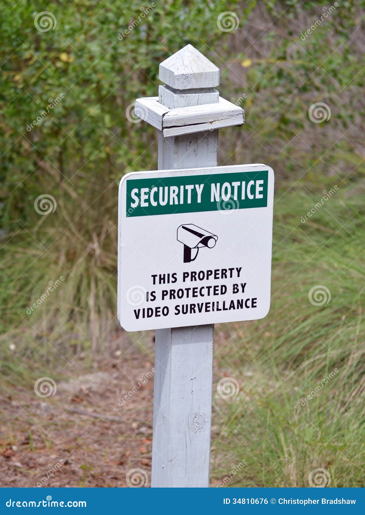 Security Sign 2 stock photo. Image of security, signage - 34810676