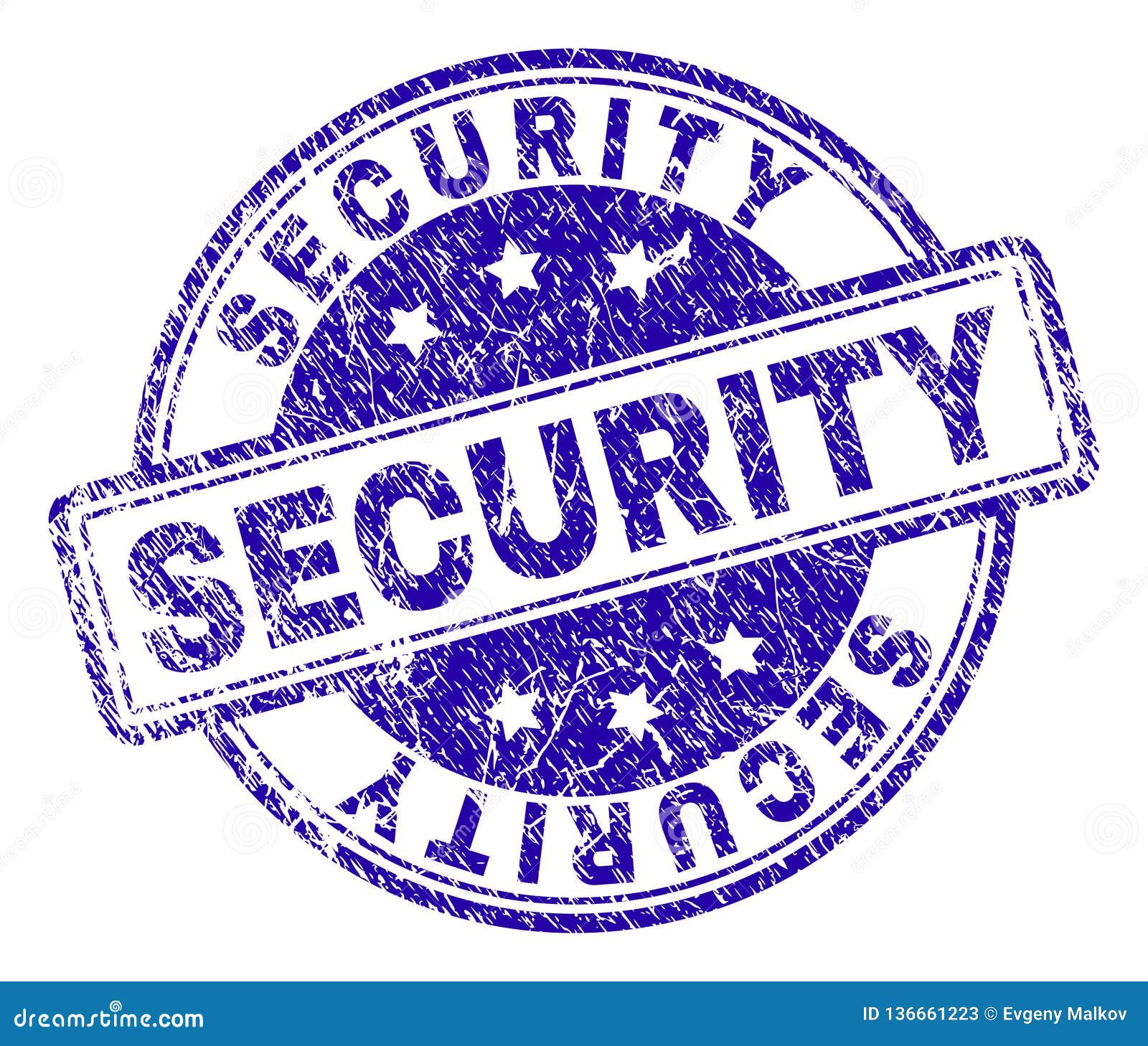 Grunge Textured SECURITY Stamp Seal Stock Vector - Illustration of ...