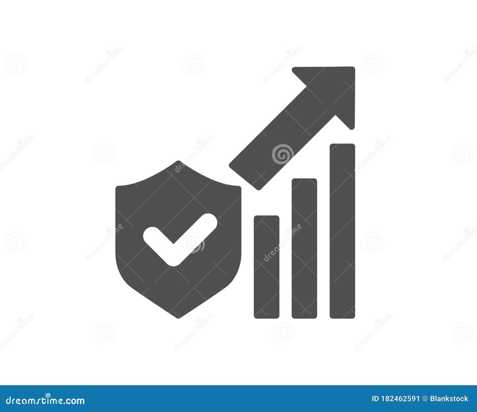 Security Statistics Icon. Cyber Defence Sign. Vector Stock Vector ...