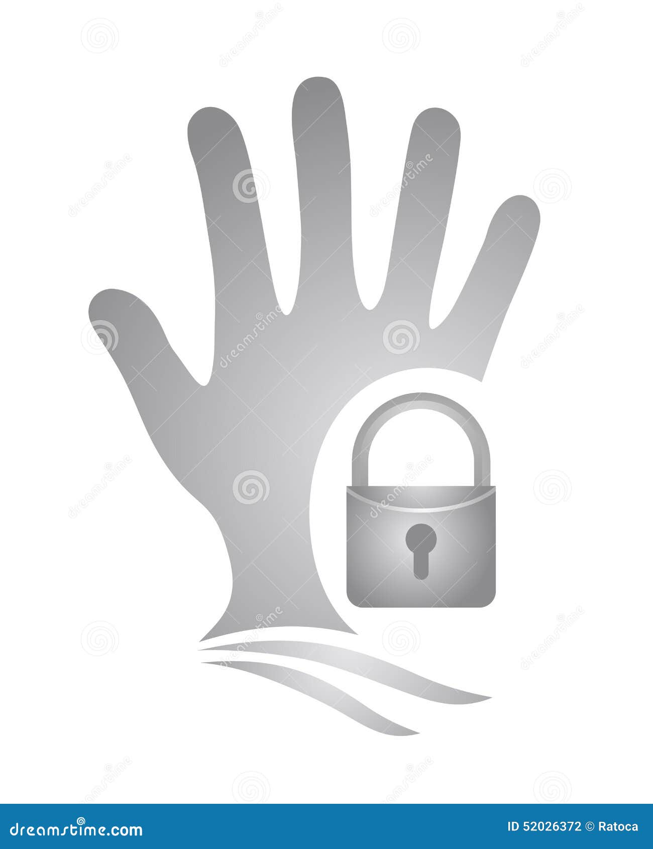 Security symbol stock vector. Illustration of creative - 52026372