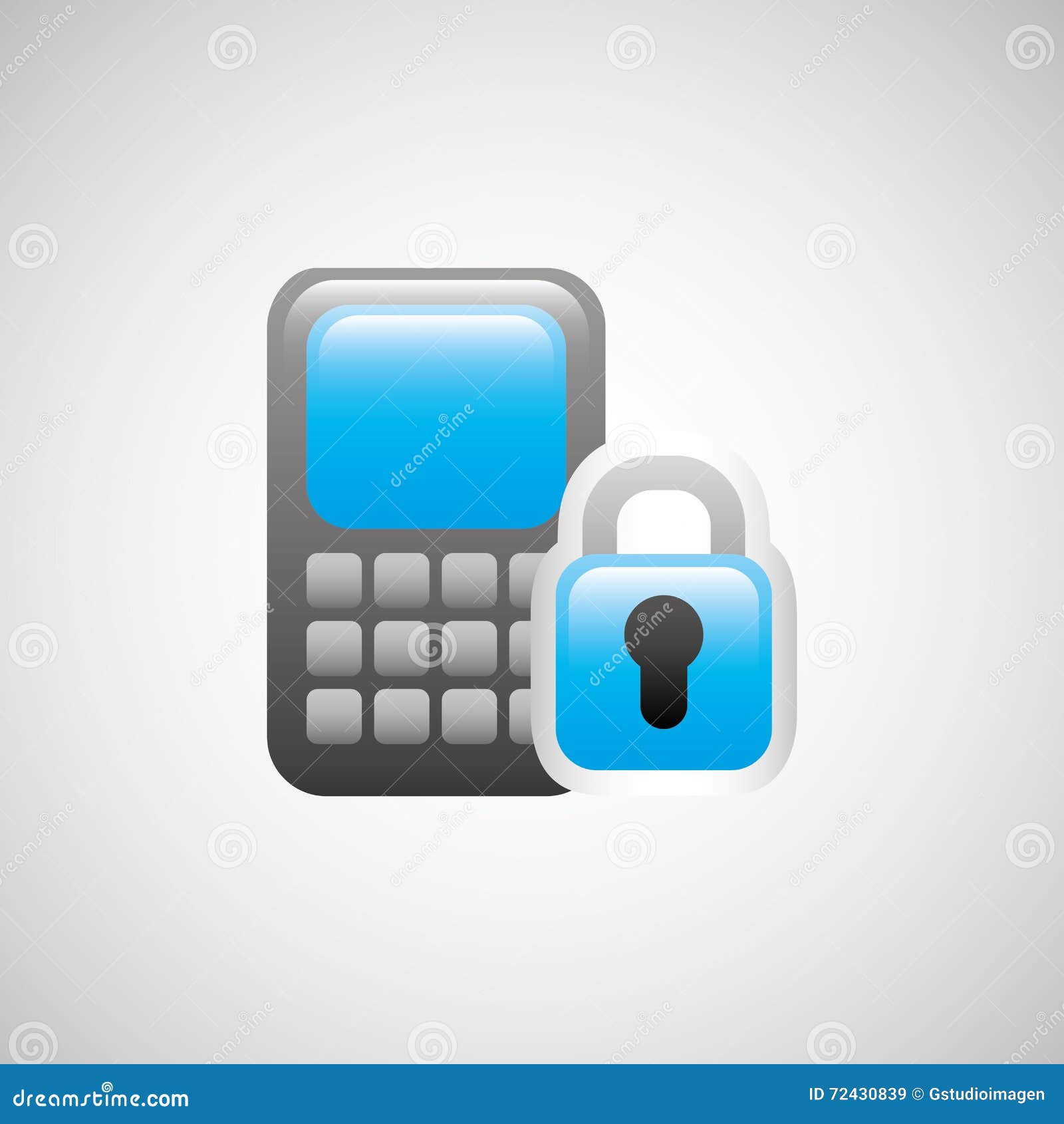 Security system design stock illustration. Illustration of icon - 72430839