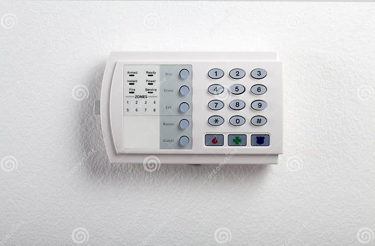 Security System Keypad stock photo. Image of safeguards - 38785184