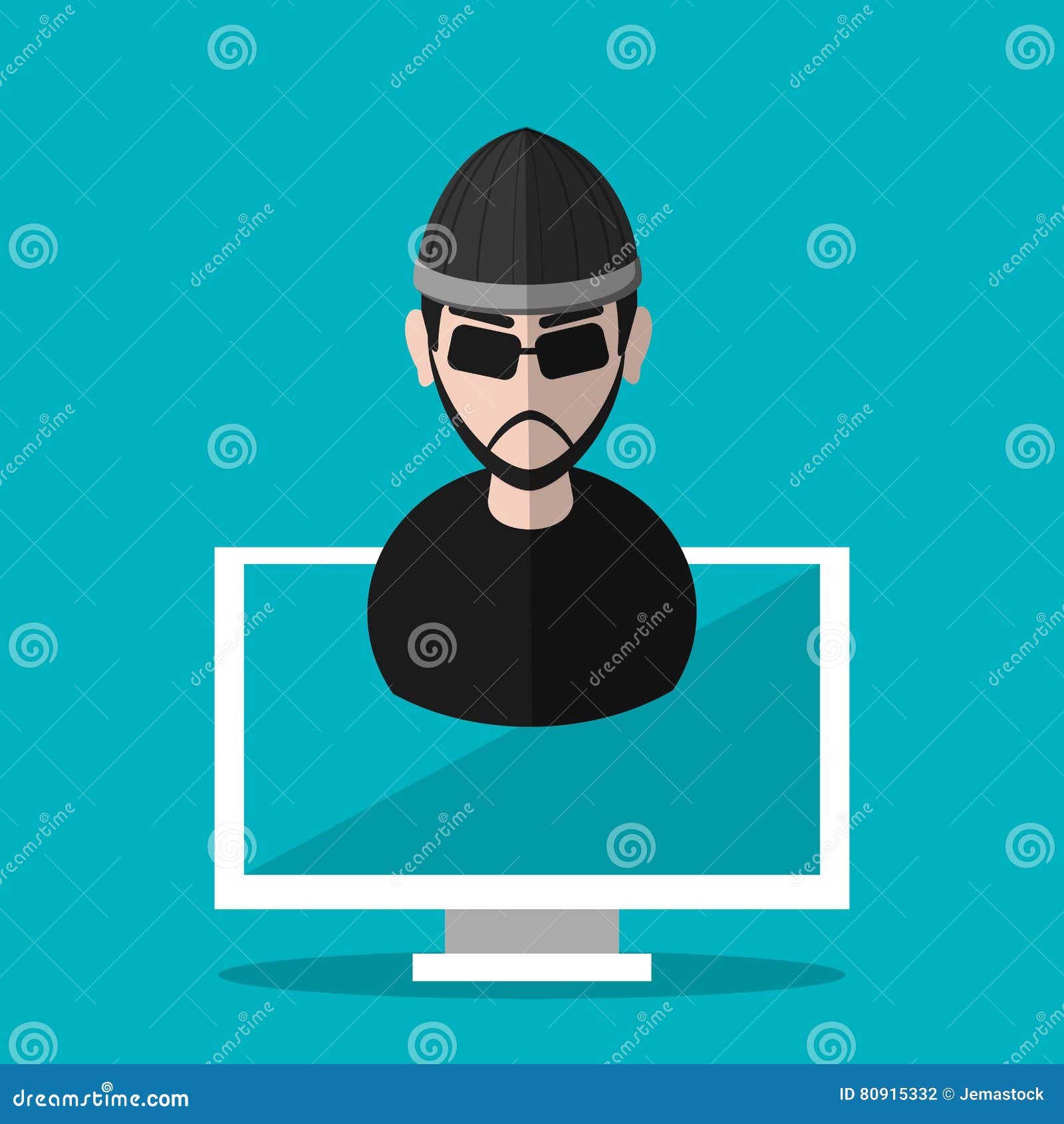 Security System and Protection Design Stock Vector - Illustration of ...