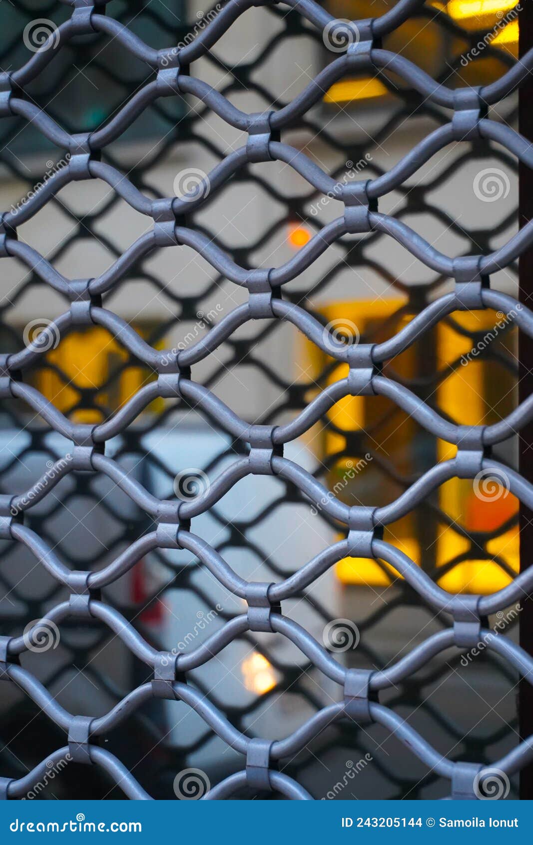 Security System at a Store. Outdoor Photography. Texture. Stock Photo ...