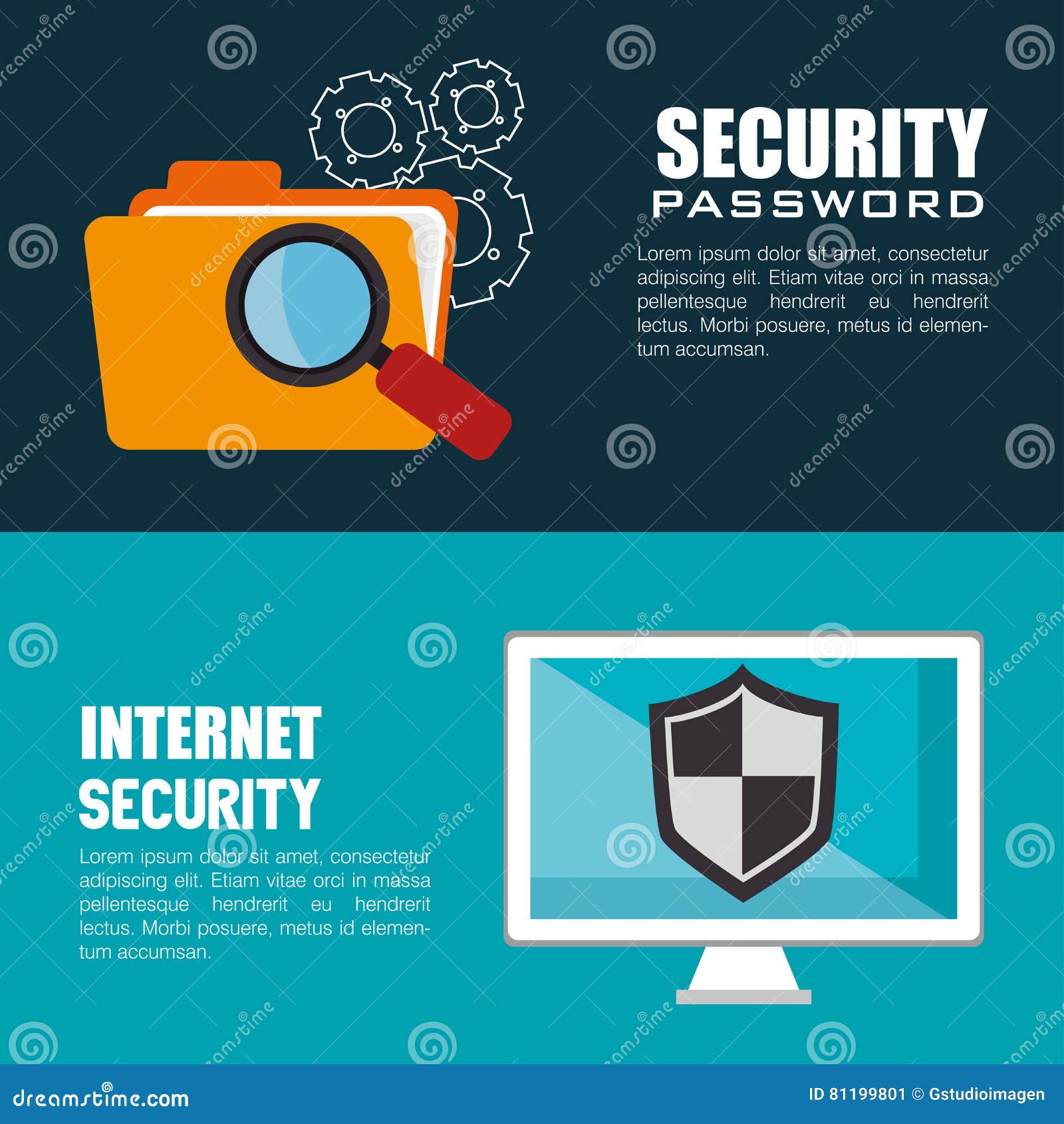 Security System Technology Icon Stock Vector - Illustration of isolated ...