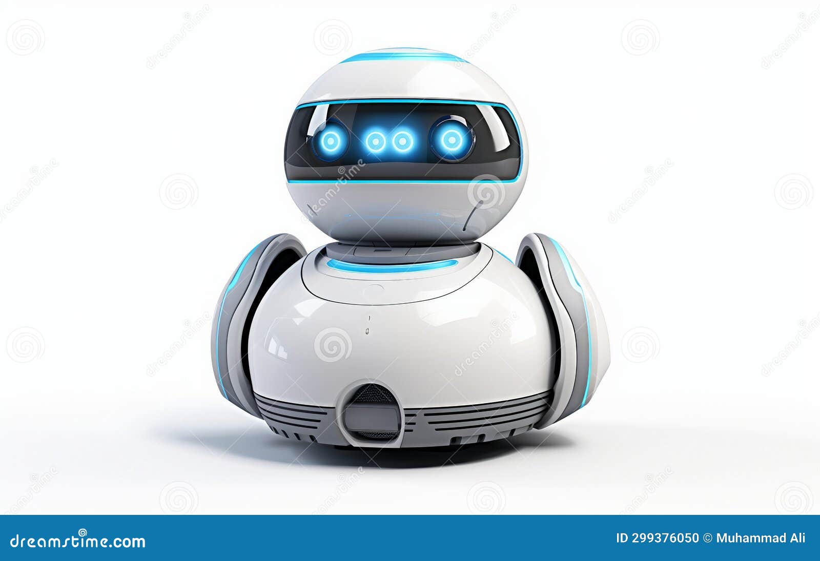 Security System on White Background Stock Illustration - Illustration ...