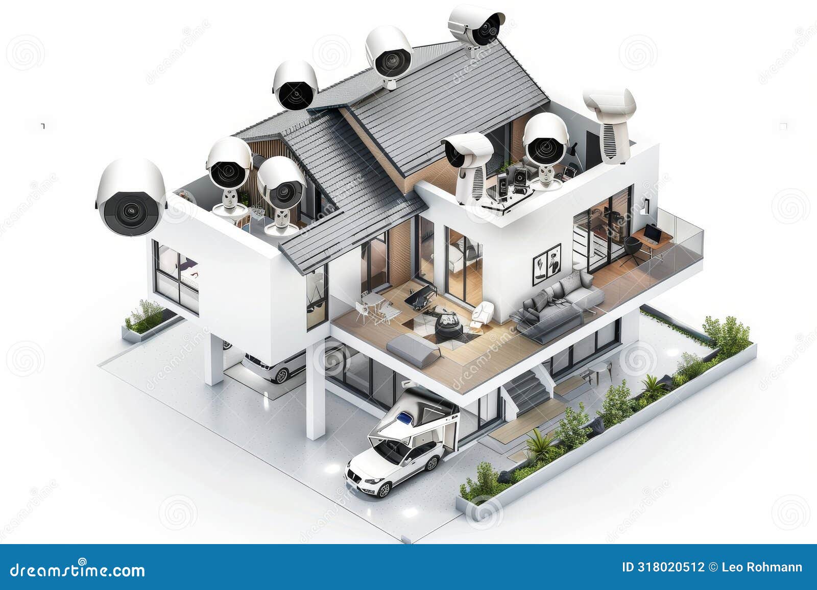 Security Systems with CCTV Surveillance Employ Electronic Control and ...
