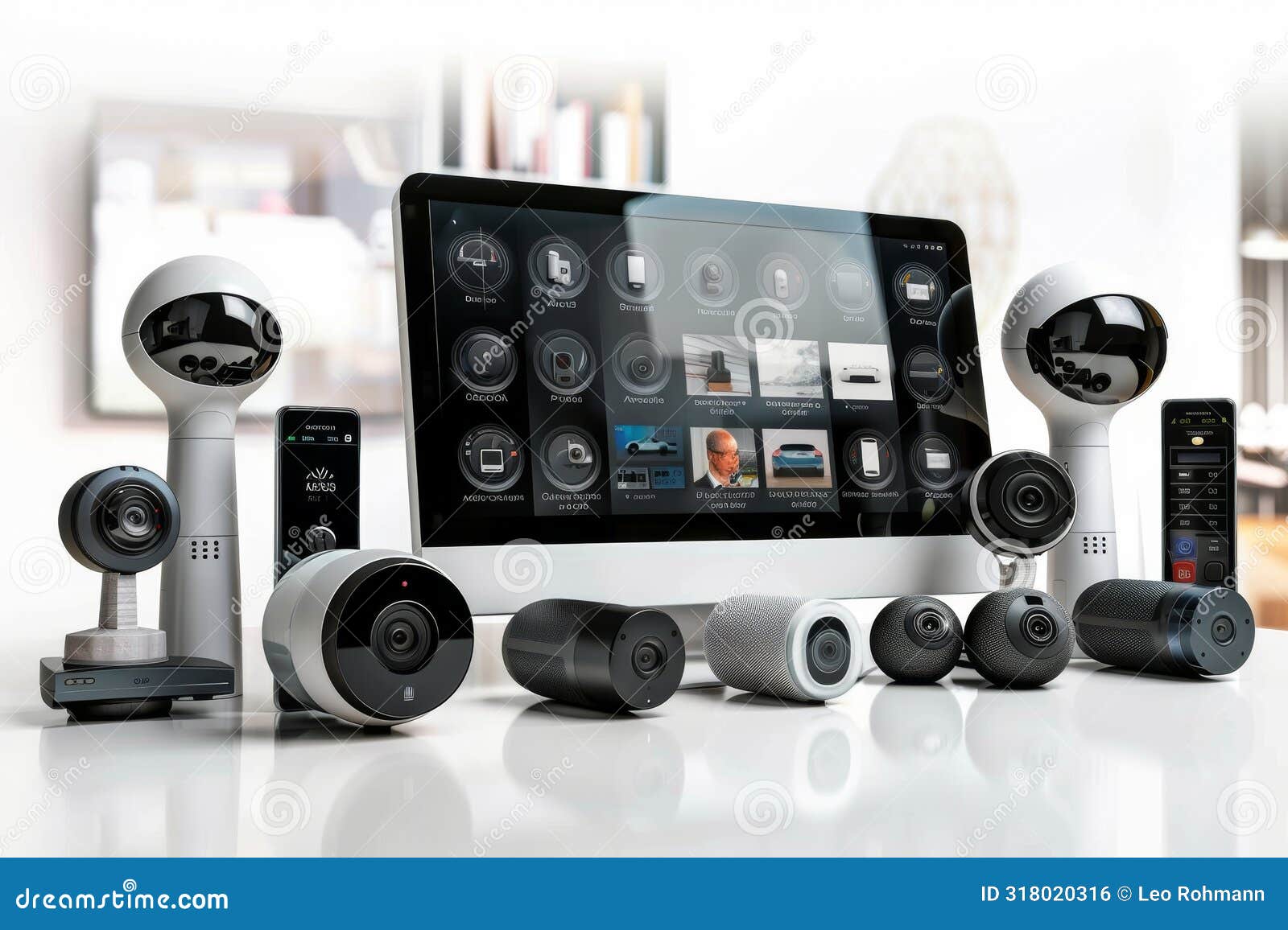 Security Systems Featuring CCTV Surveillance Utilize Electronic Control ...