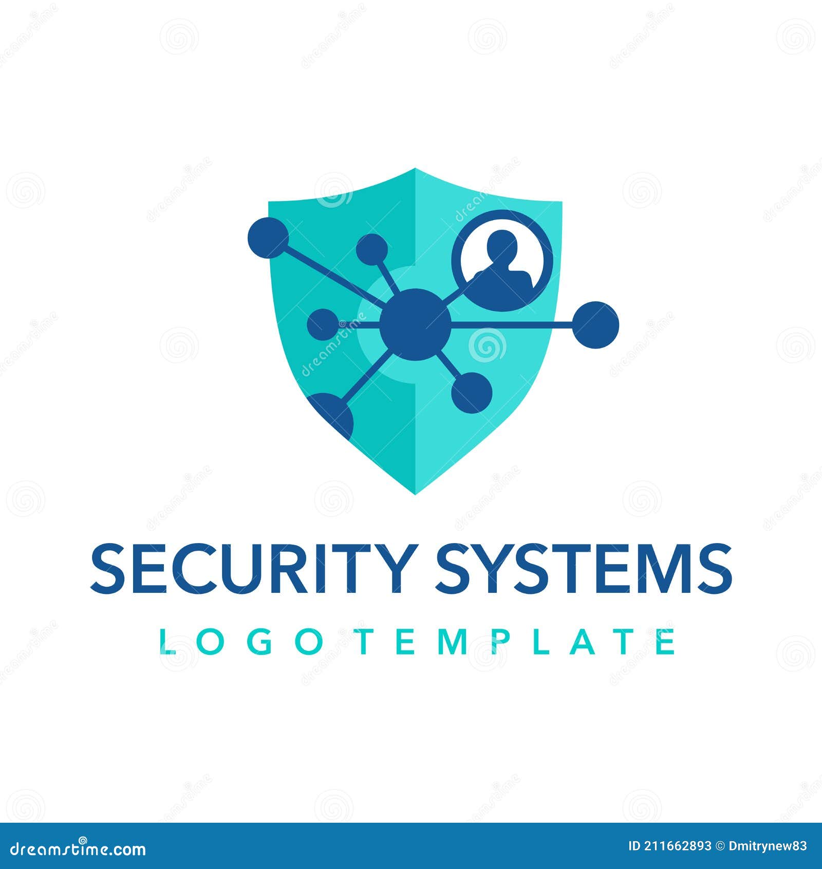 Security Systems - Shield with Connectied Points Stock Vector ...