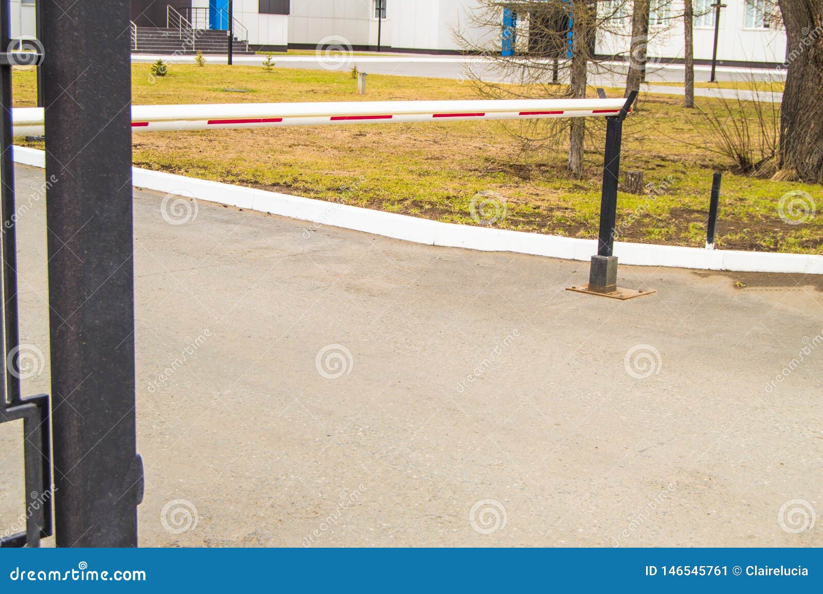 Security Systems To Enter the Building - Stop Closed Barrier, Barrier ...