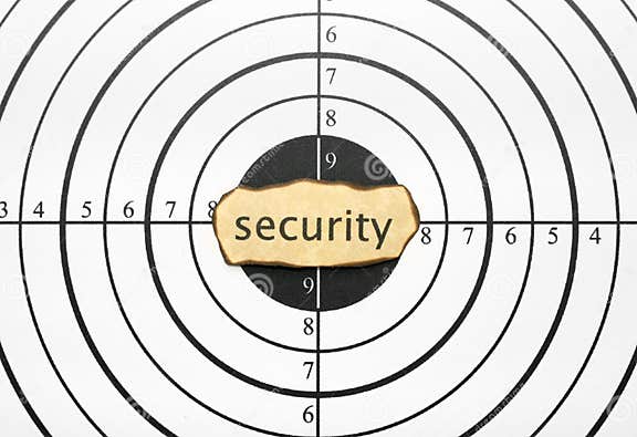 Security target stock image. Image of abstract, identity - 22700729