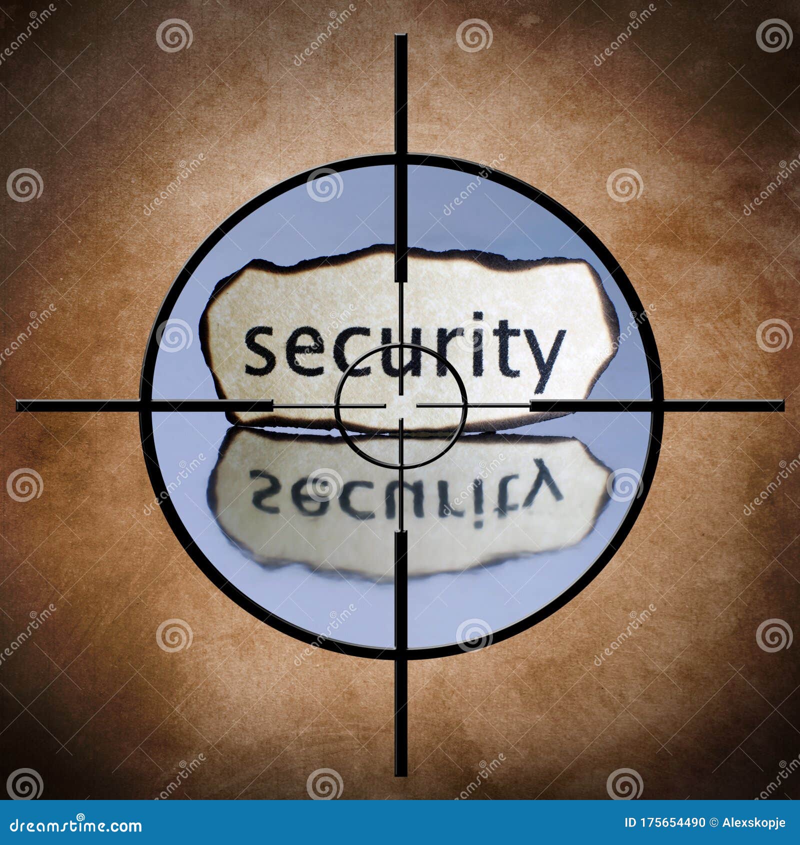 Security target stock photo. Image of envelope, business - 175654490