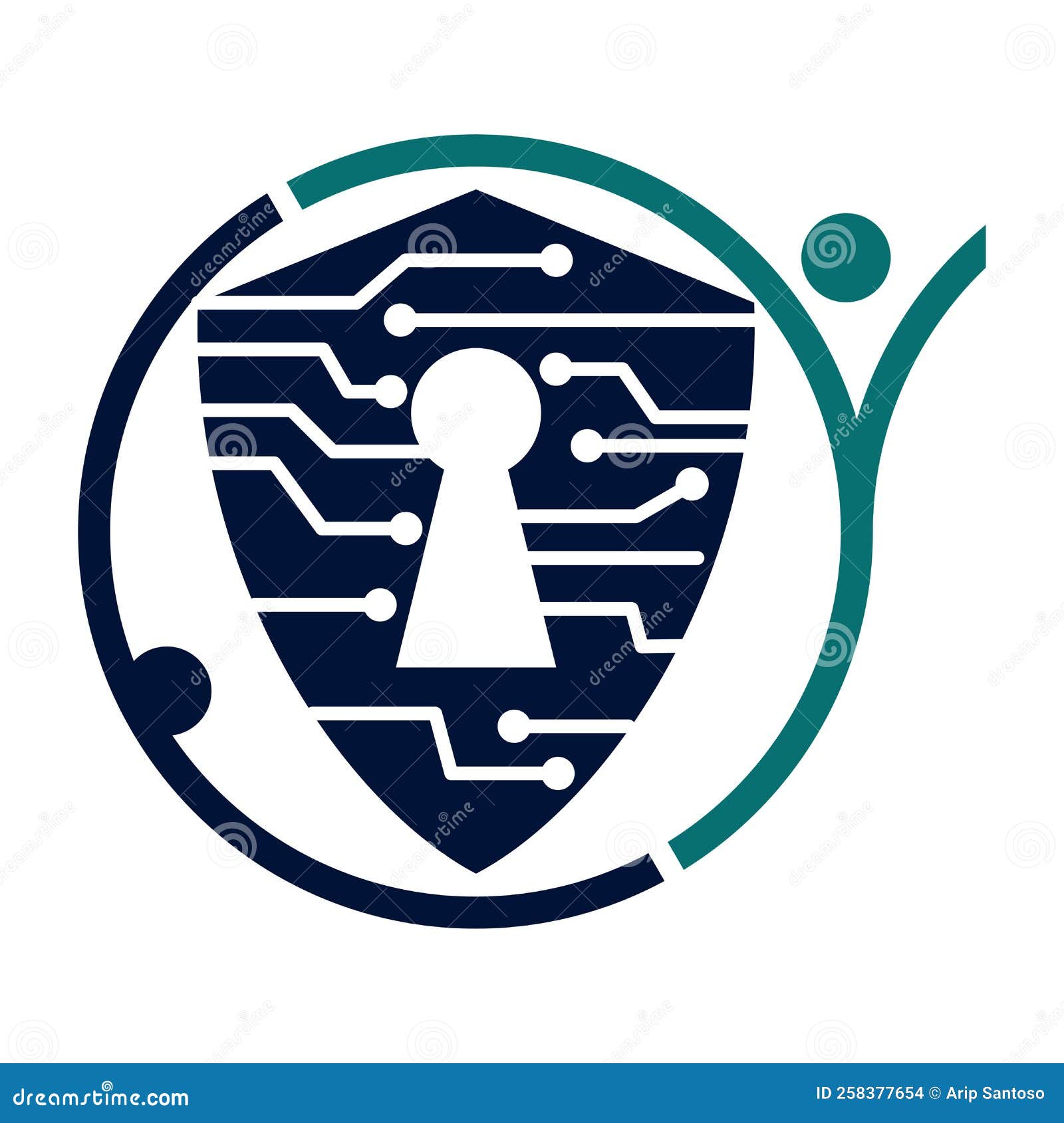 Security Tech Logo Design Template Icon Illustration Brand Identity ...