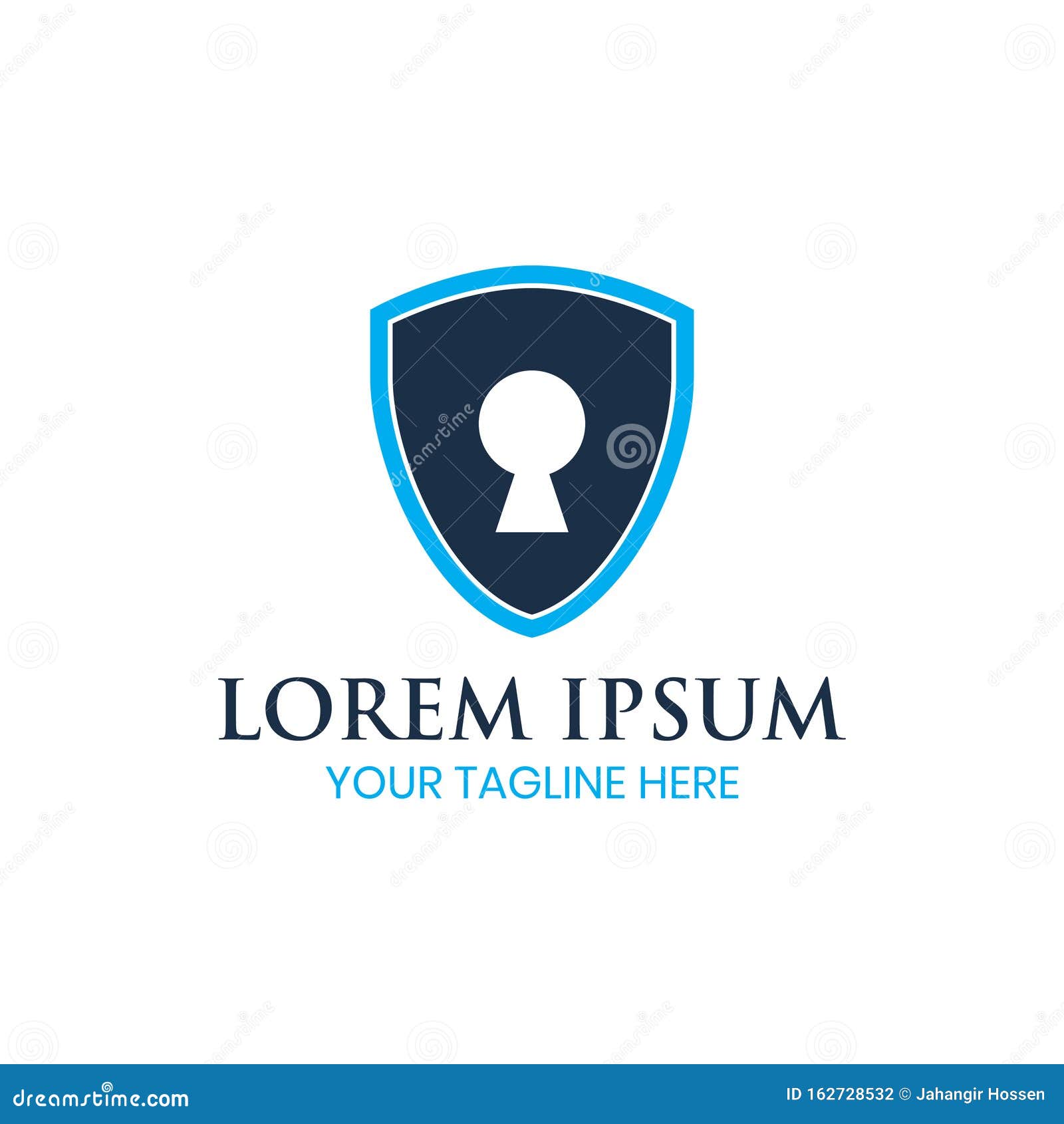 Security Tech Logo Vector Design Stock Vector - Illustration of people ...