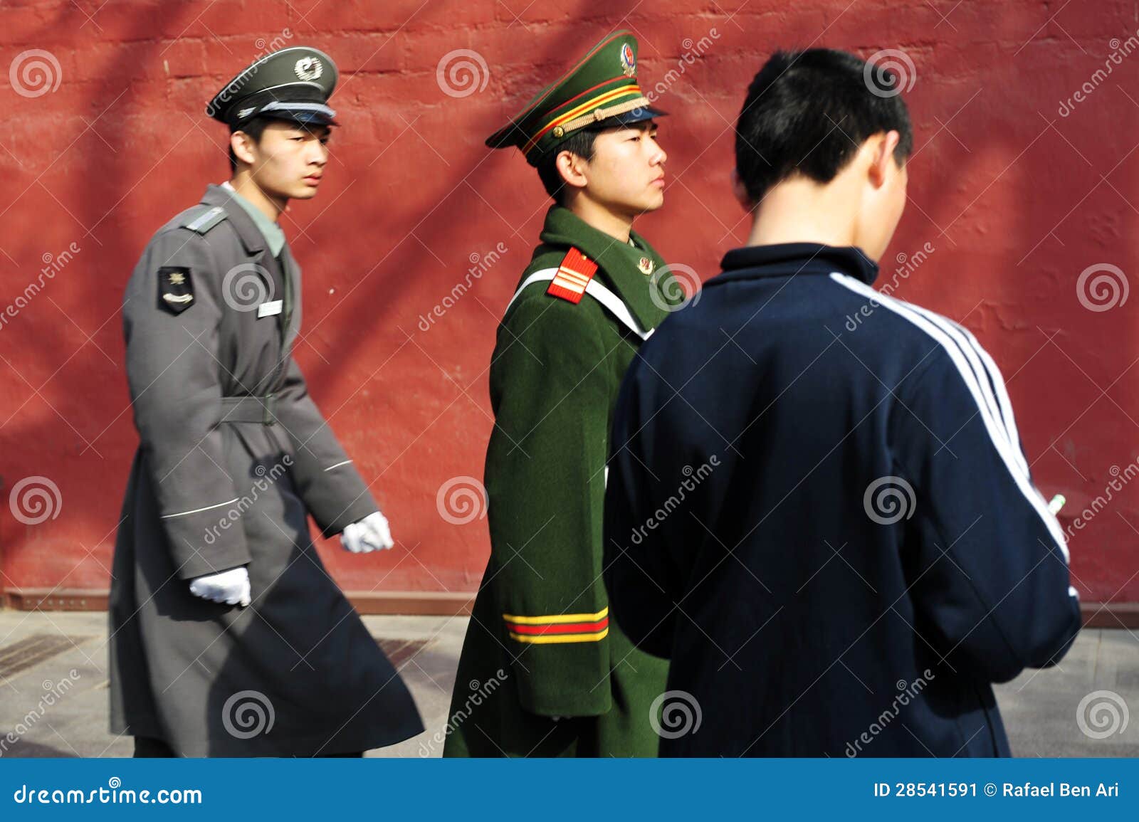 Security in Tiananmen Square in Beijing China Editorial Photo - Image ...