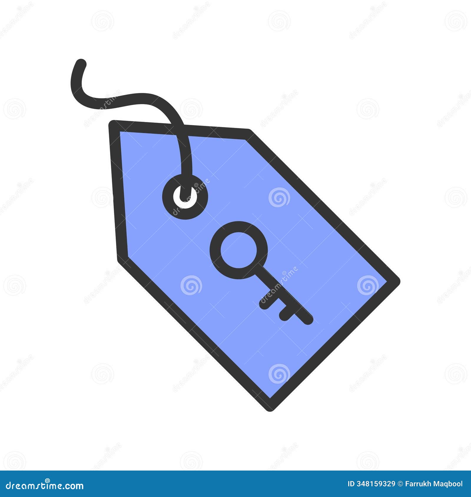 Security Token Icon Vector Image. Stock Vector - Illustration of symbol ...