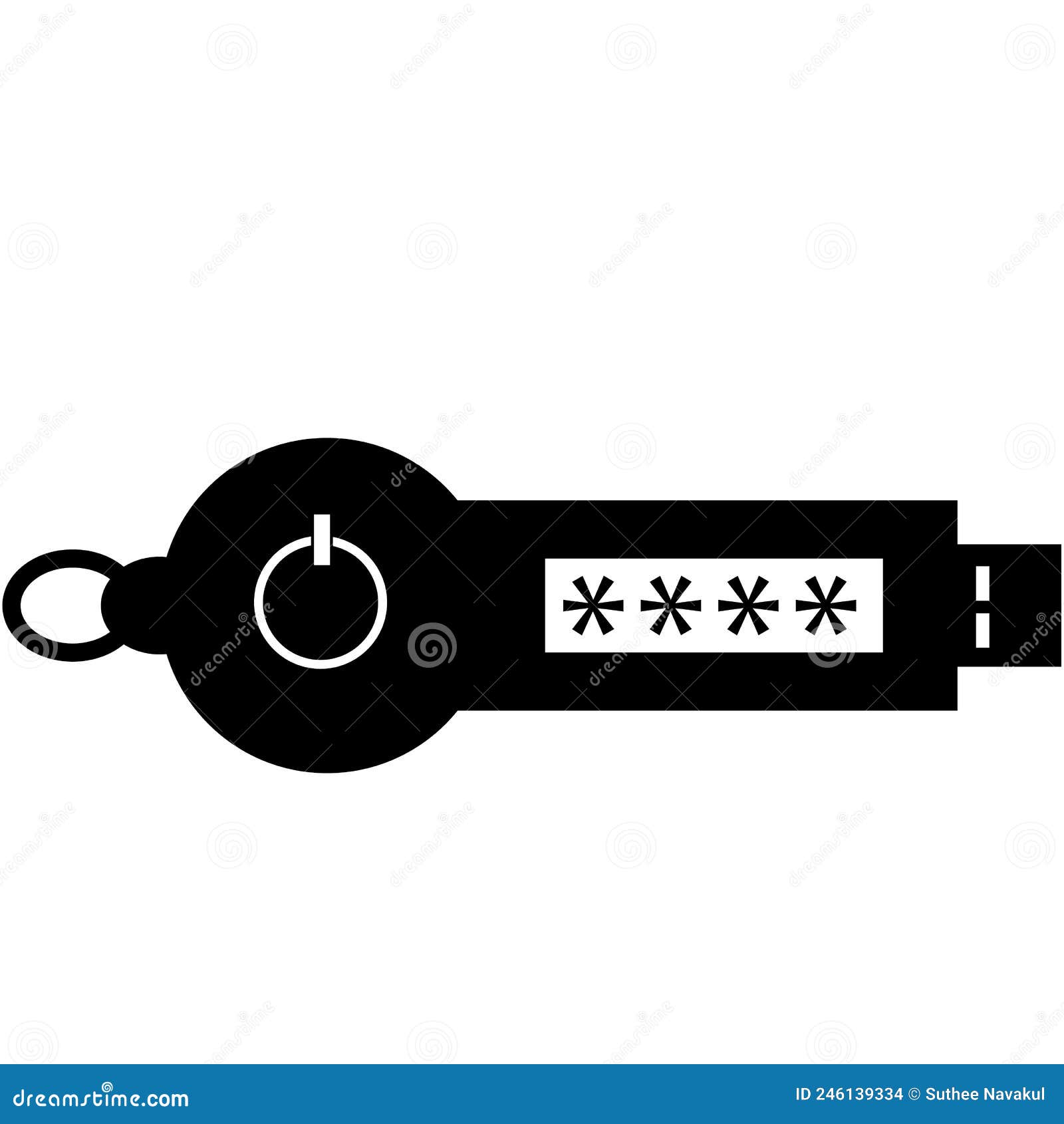 Security Token Icon, Vector Art | CartoonDealer.com #225763691