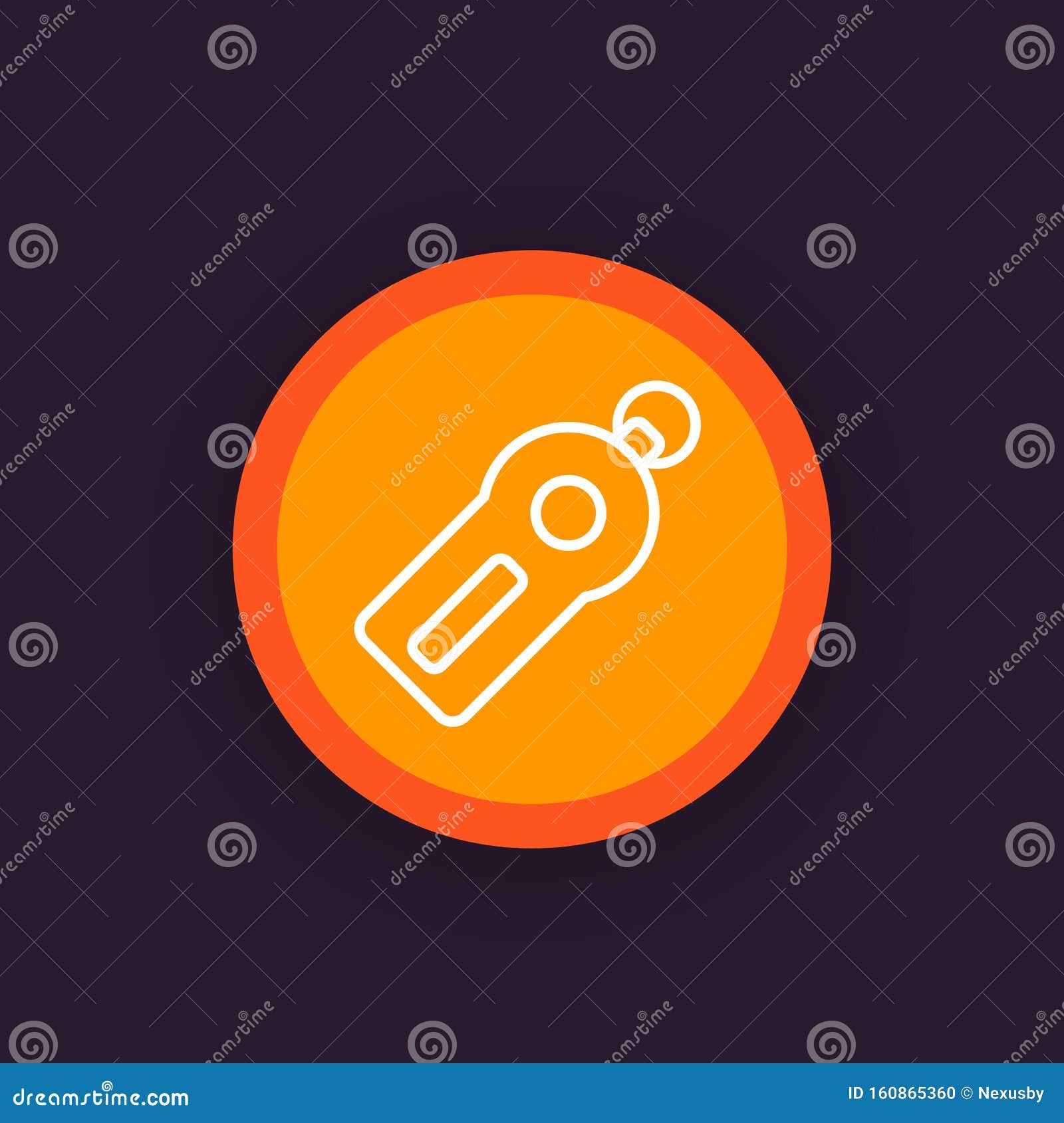Security token line icon stock vector. Illustration of internet - 160865360 Security token line icon stock vector. Illustration of internet - 160865360