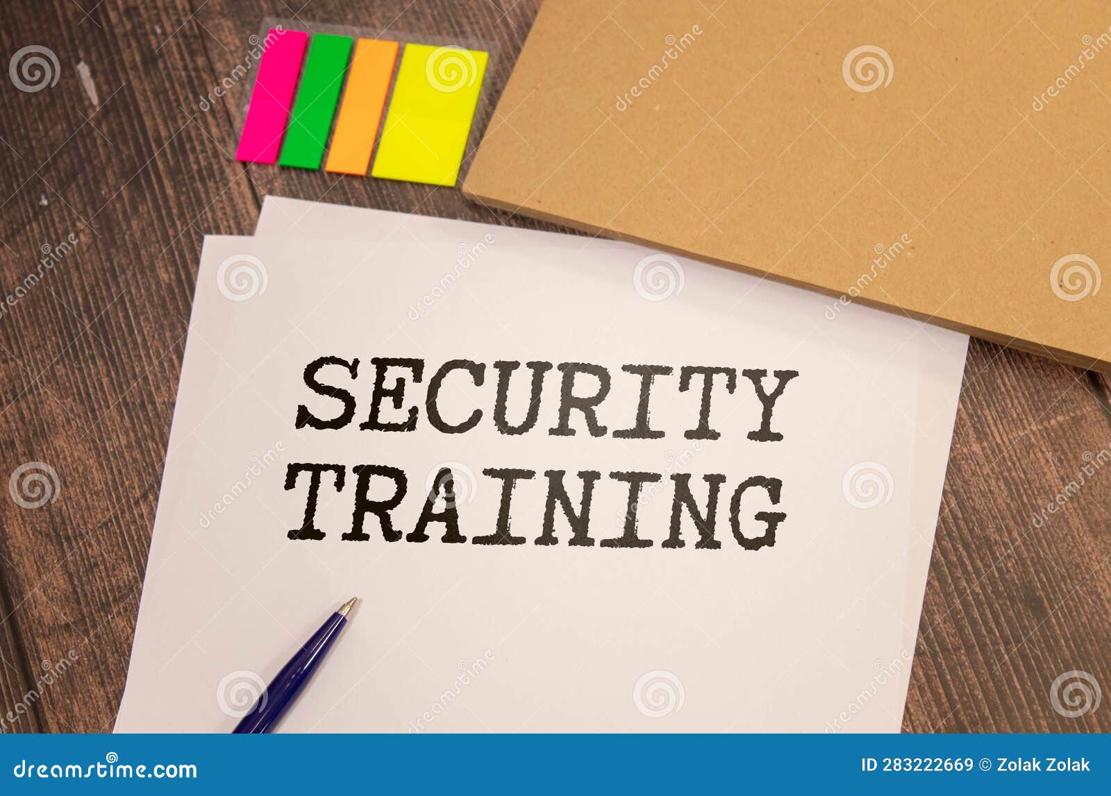 Security Training Text Button on Keyboard, Concept Background Stock ...