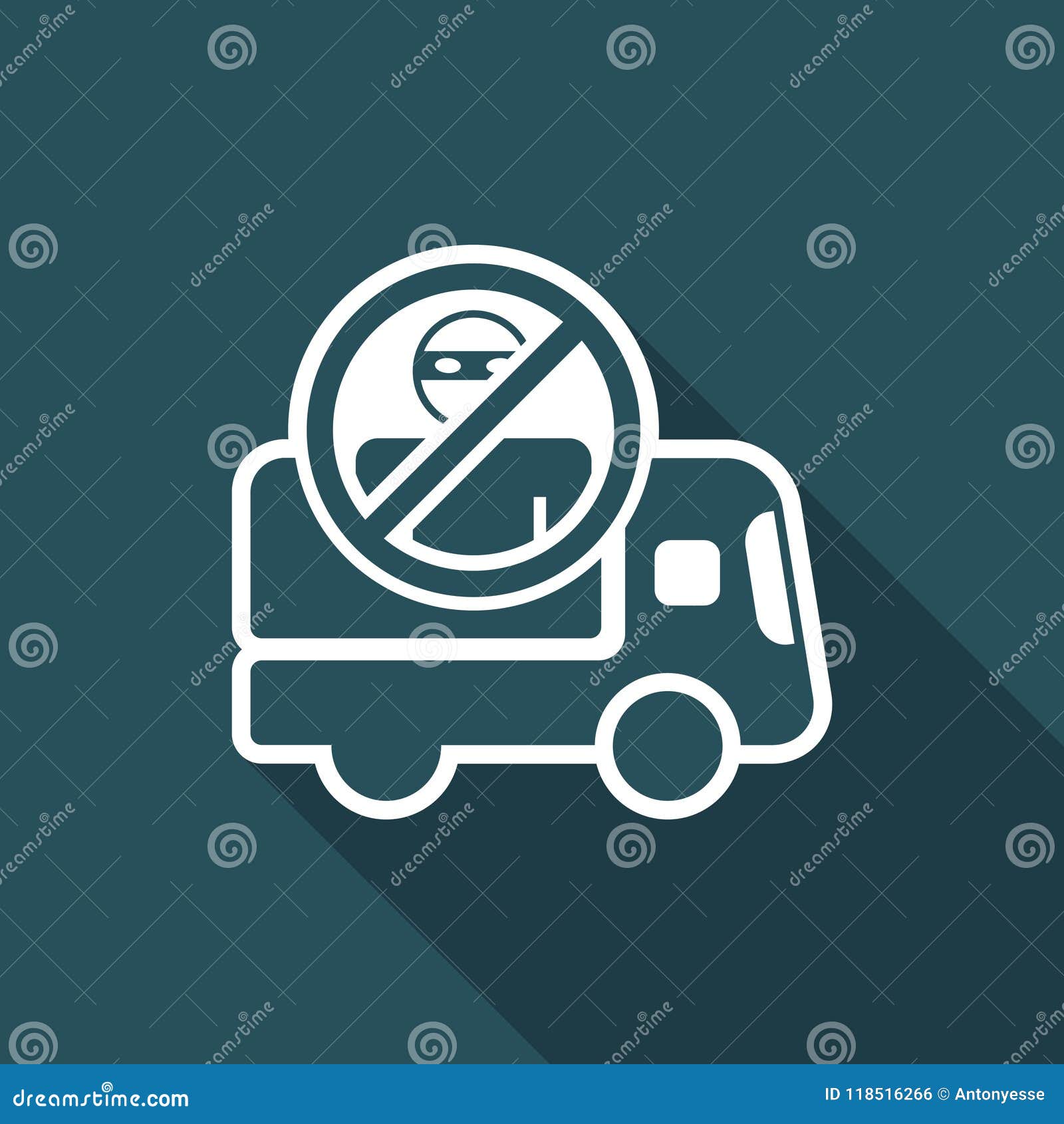 Security transport icon stock vector. Illustration of protect - 118516266