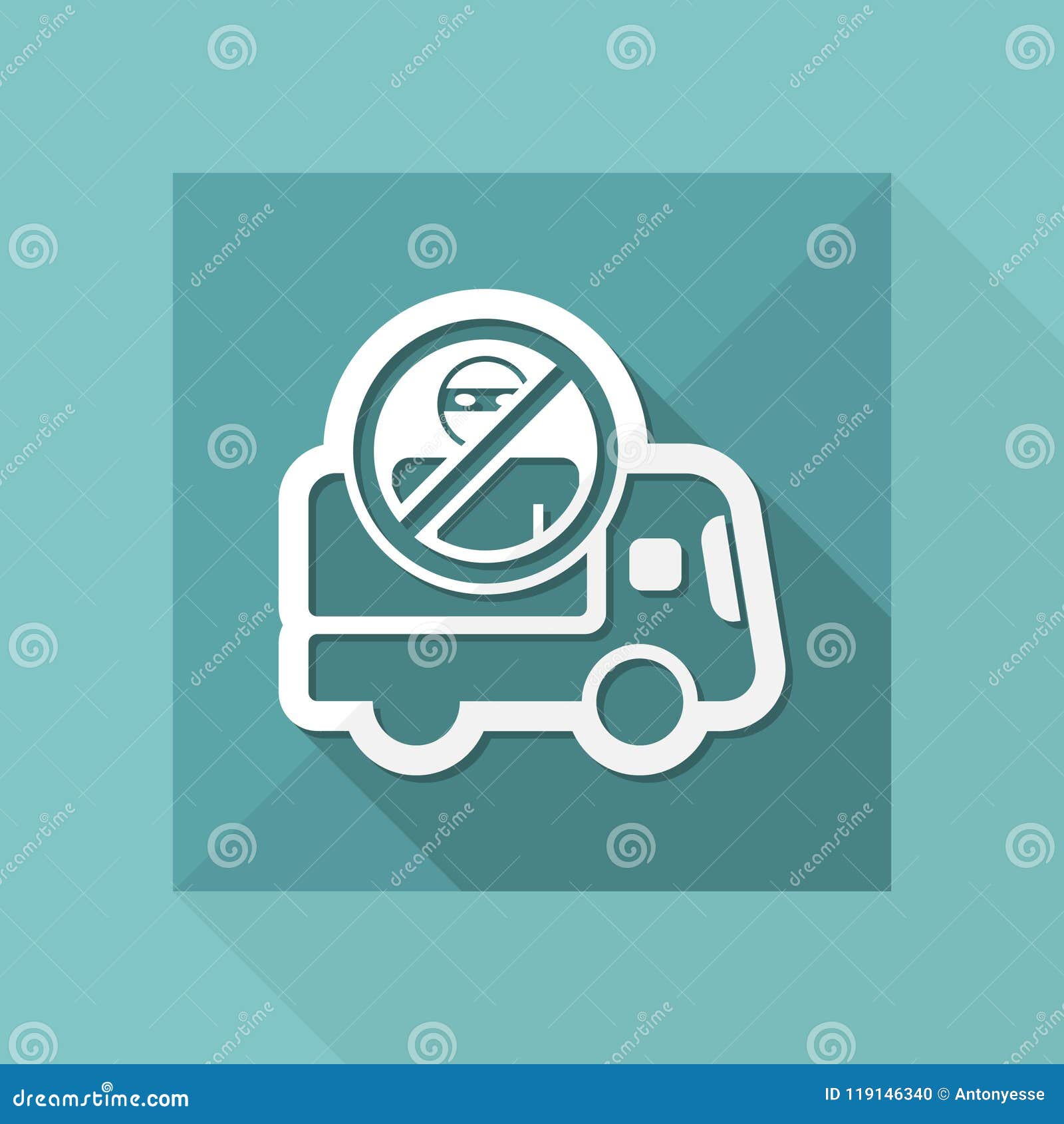 Security transport icon stock vector. Illustration of transfer - 119146340