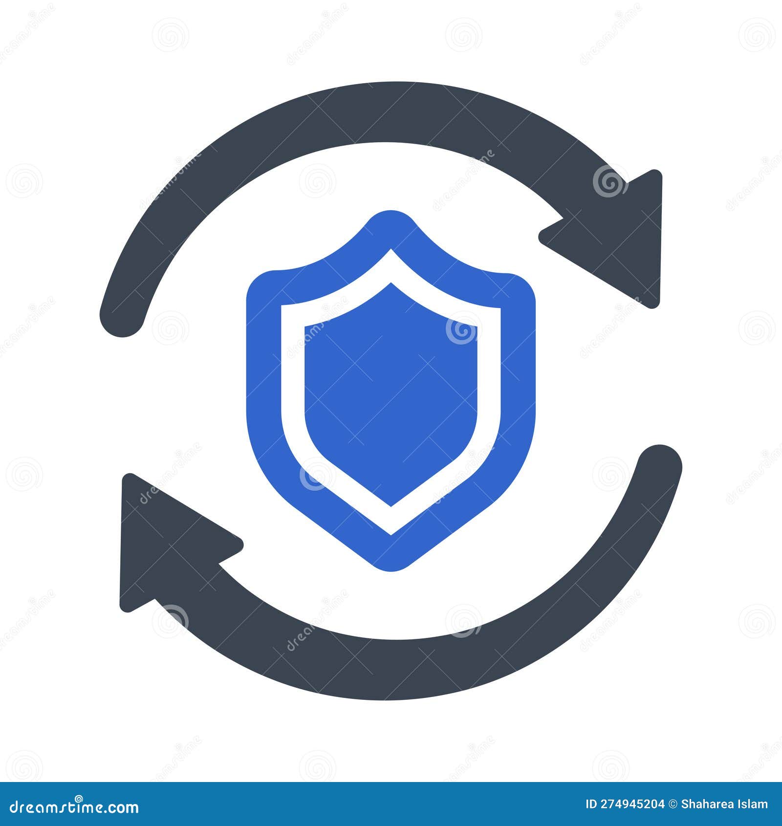 Security update icon stock vector. Illustration of refresh - 274945204