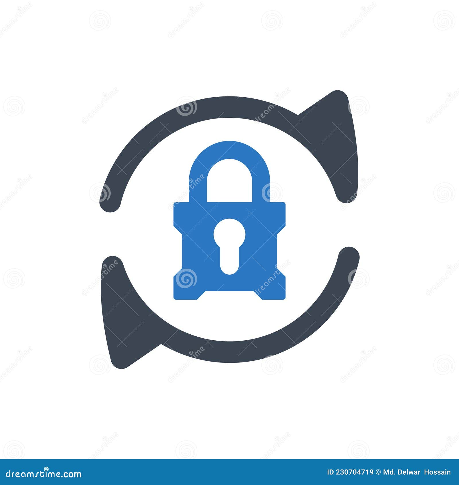 Security update icon stock vector. Illustration of protection - 230704719