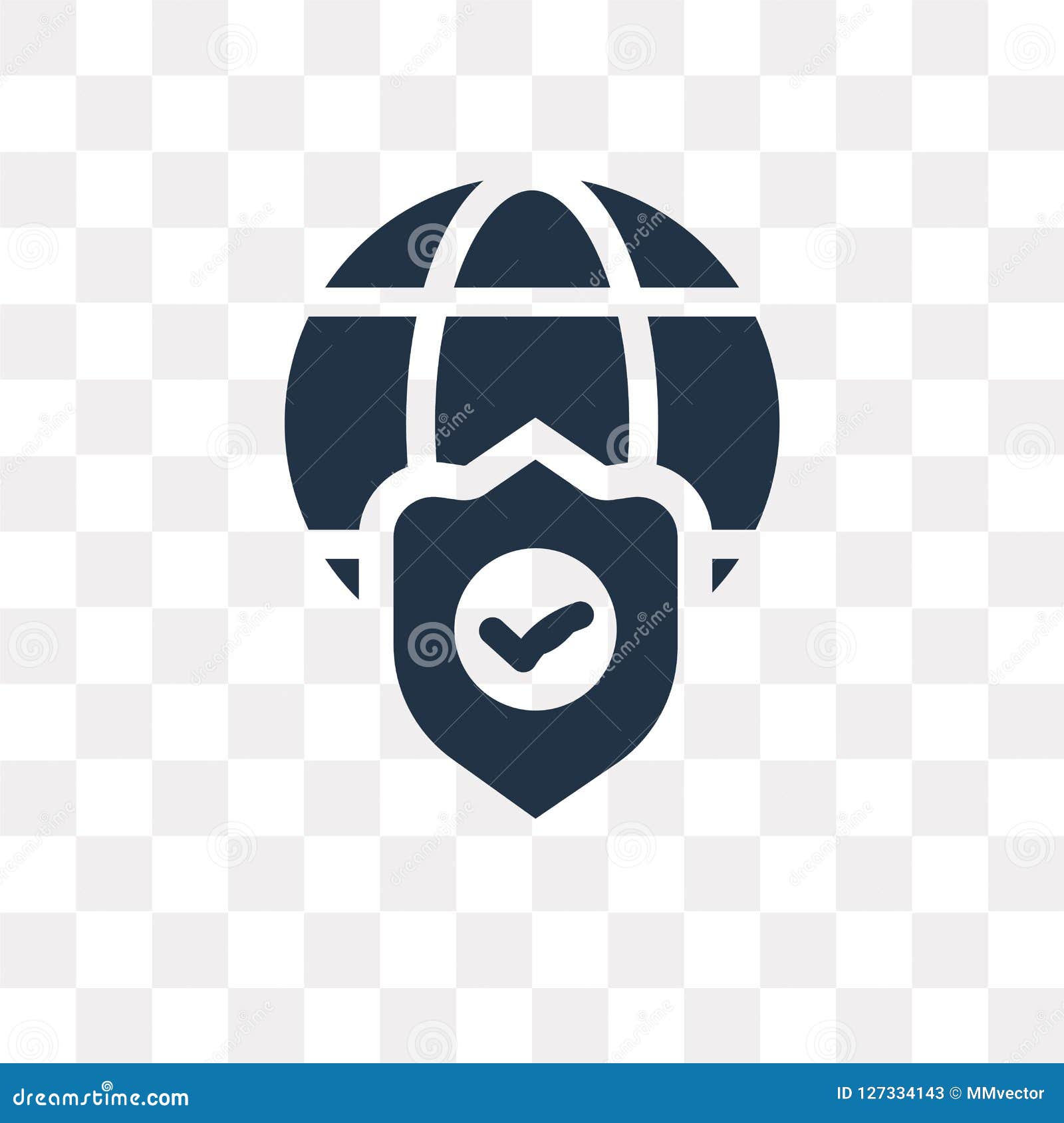 Security Vector Icon Isolated on Transparent Background, Security ...