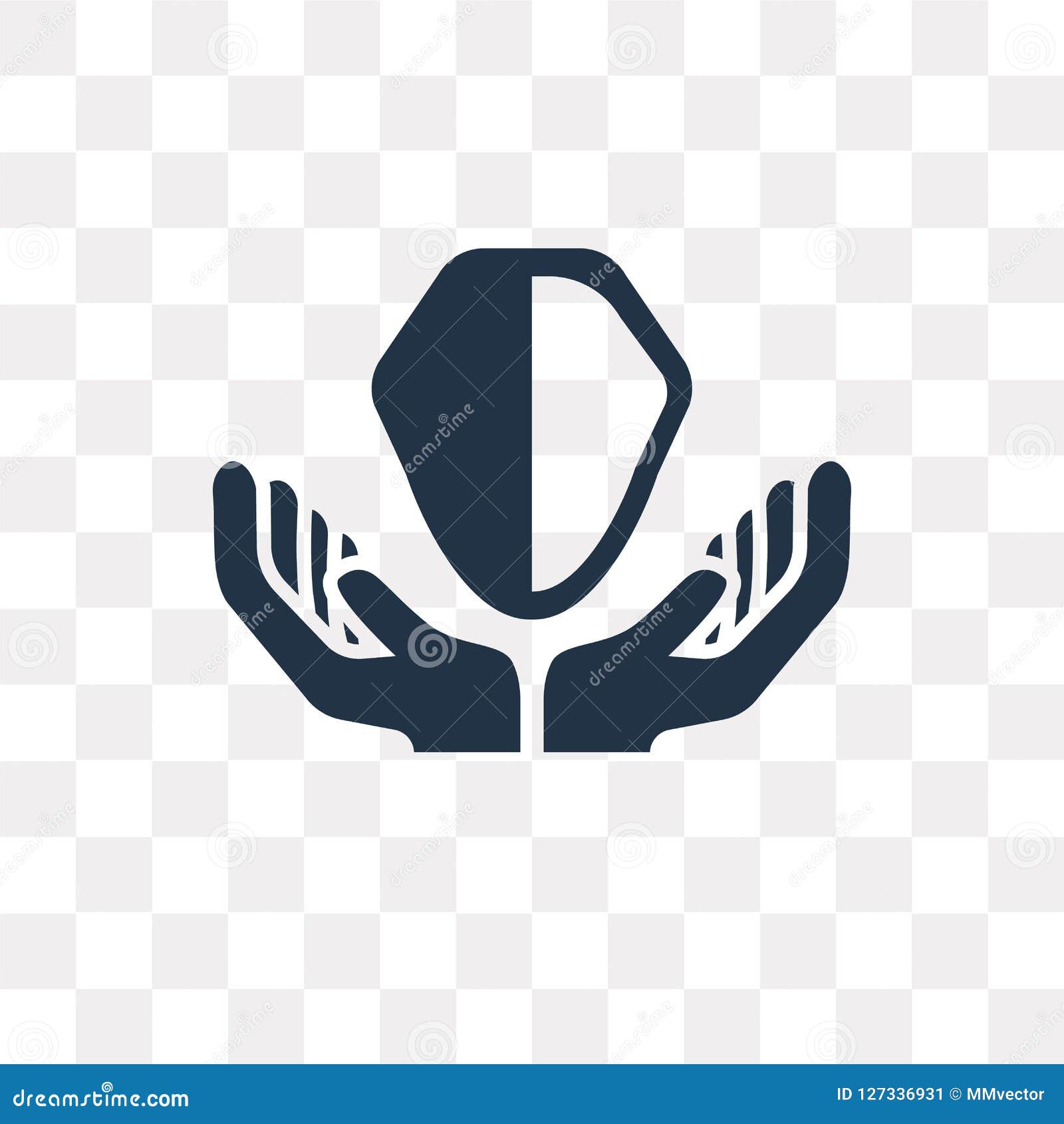 Security Vector Icon Isolated on Transparent Background, Security ...