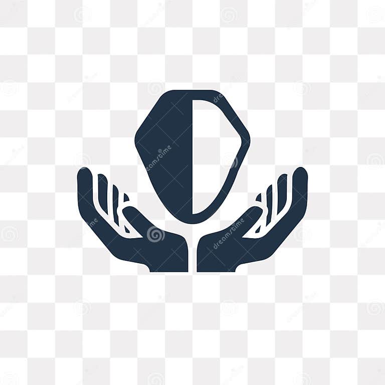 Security Vector Icon Isolated on Transparent Background, Security ...