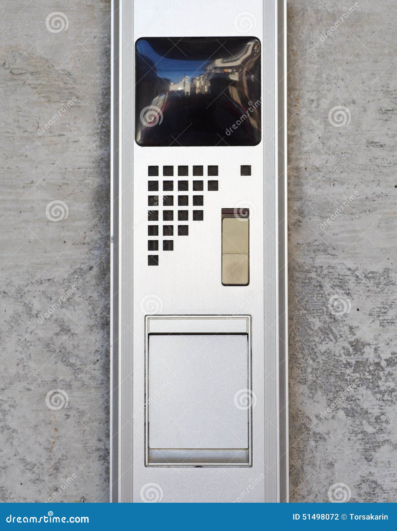 Security video intercom stock photo. Image of camera - 51498072