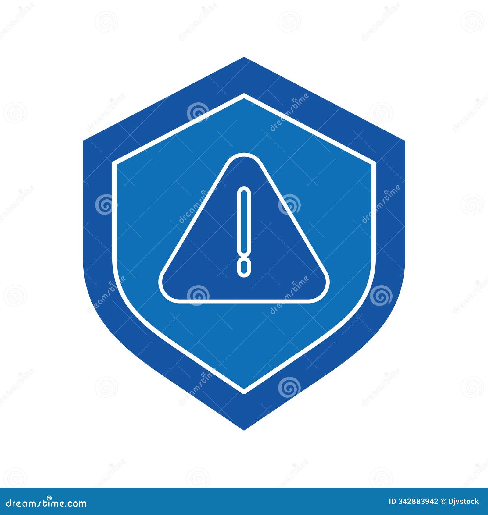 Security warning sign stock illustration. Illustration of vector ...