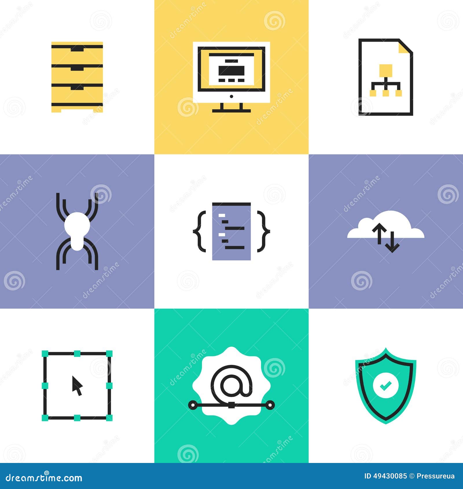 Programming Pictogram Stock Illustrations – 5,353 Programming Pictogram ...