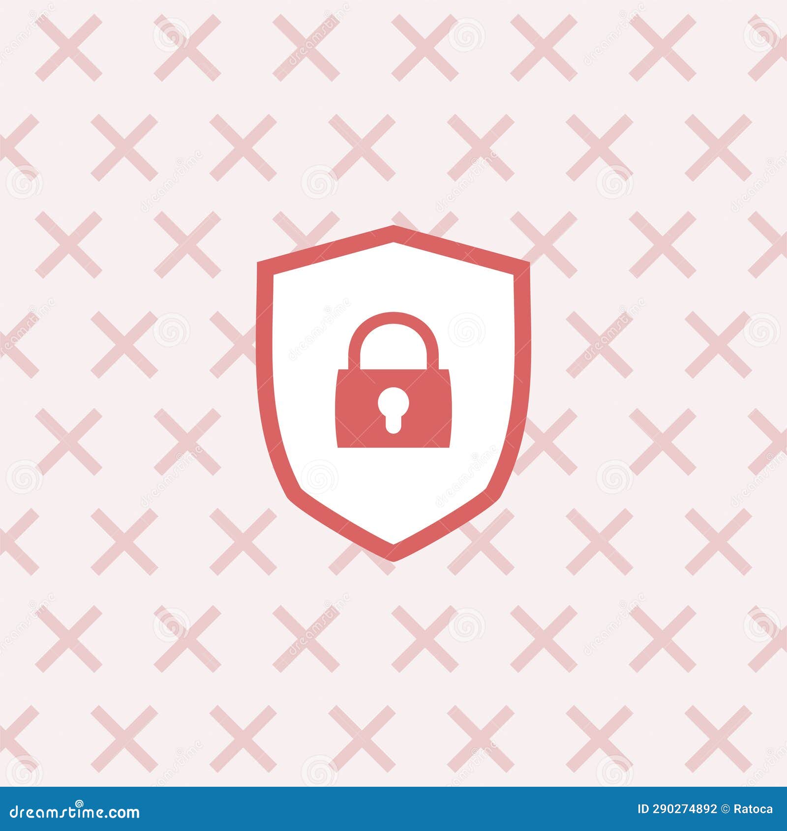 Security web symbol stock vector. Illustration of vector - 290274892