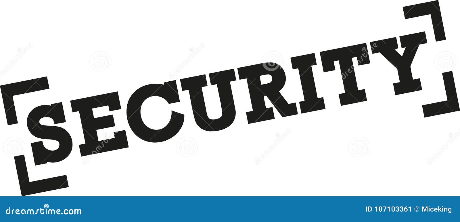 Security word diagonal stock vector. Illustration of party - 107103361