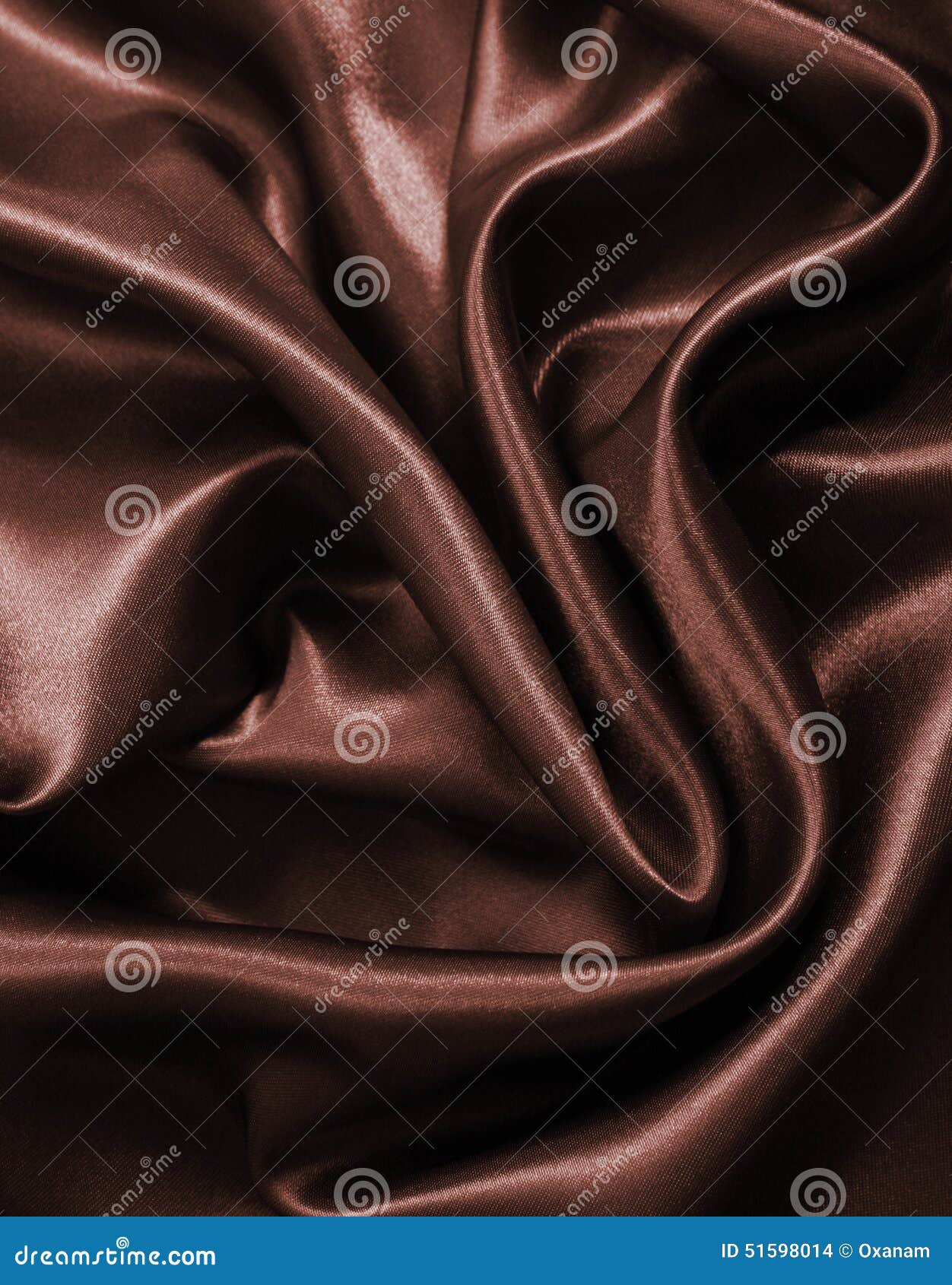Seda Elegante Lisa Do Chocolate Do Marrom Escuro Como O Fundo Foto de ...