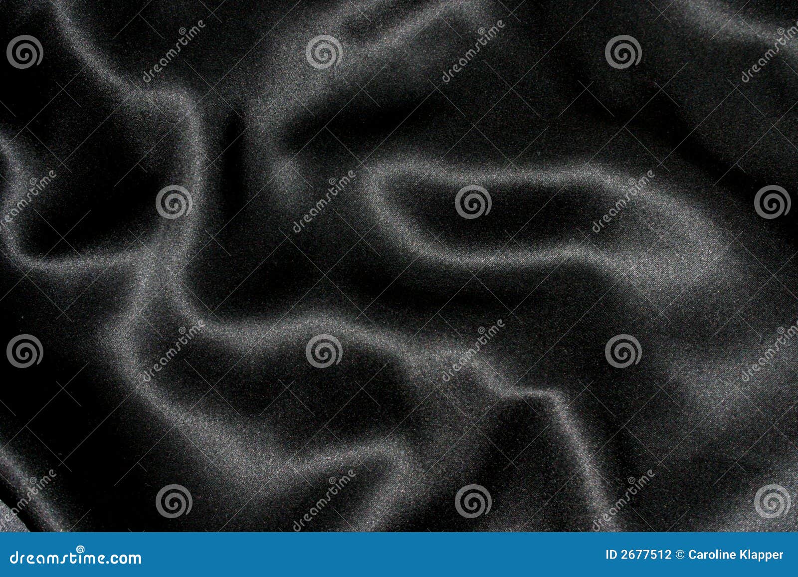 Seda negra foto de archivo. Imagen de sedoso, brillante - 2677512