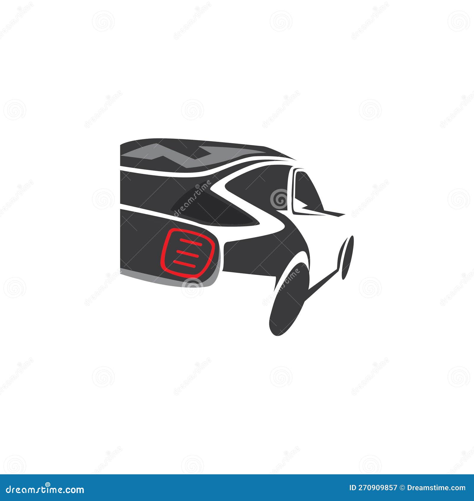 Sedan Abstract Icon Car Logo Design Vector Illustration Stock Vector ...