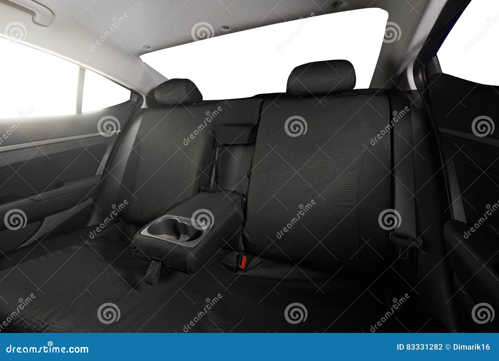 Sedan back seats stock photo. Image of open, inside, comfort - 83331282