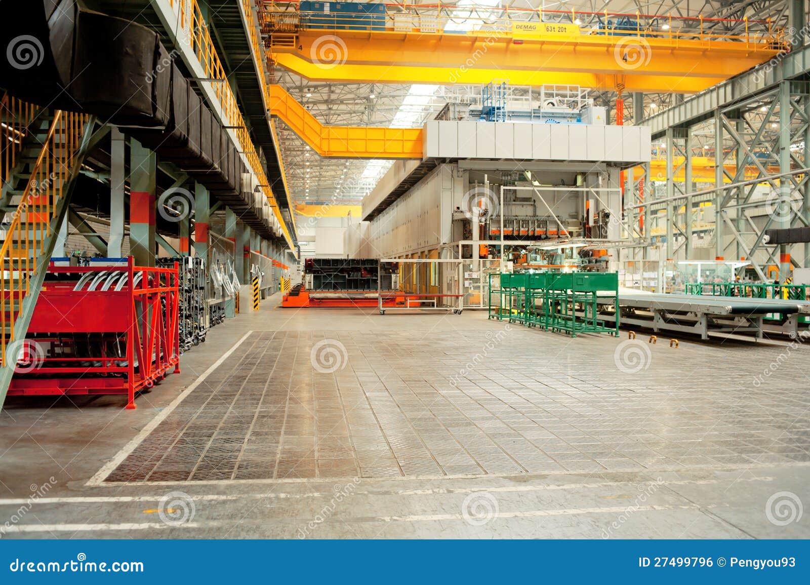 Sedan Forging Workshop Production Line Stock Photo - Image of transport ...